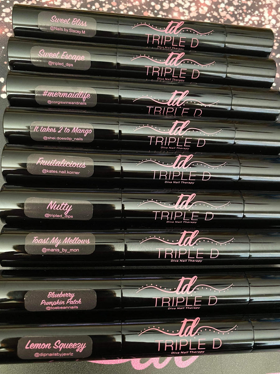 Cuticle Oil Pen Made by our Ambassadors – TRIPLE D DODI’S DIPS AND DECALS